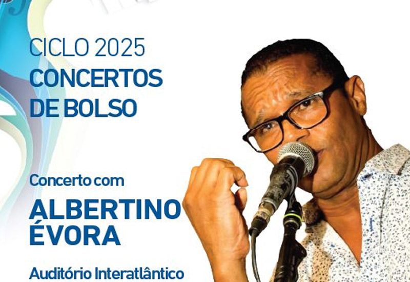 Albertino Évora, no Auditório Interatlântico