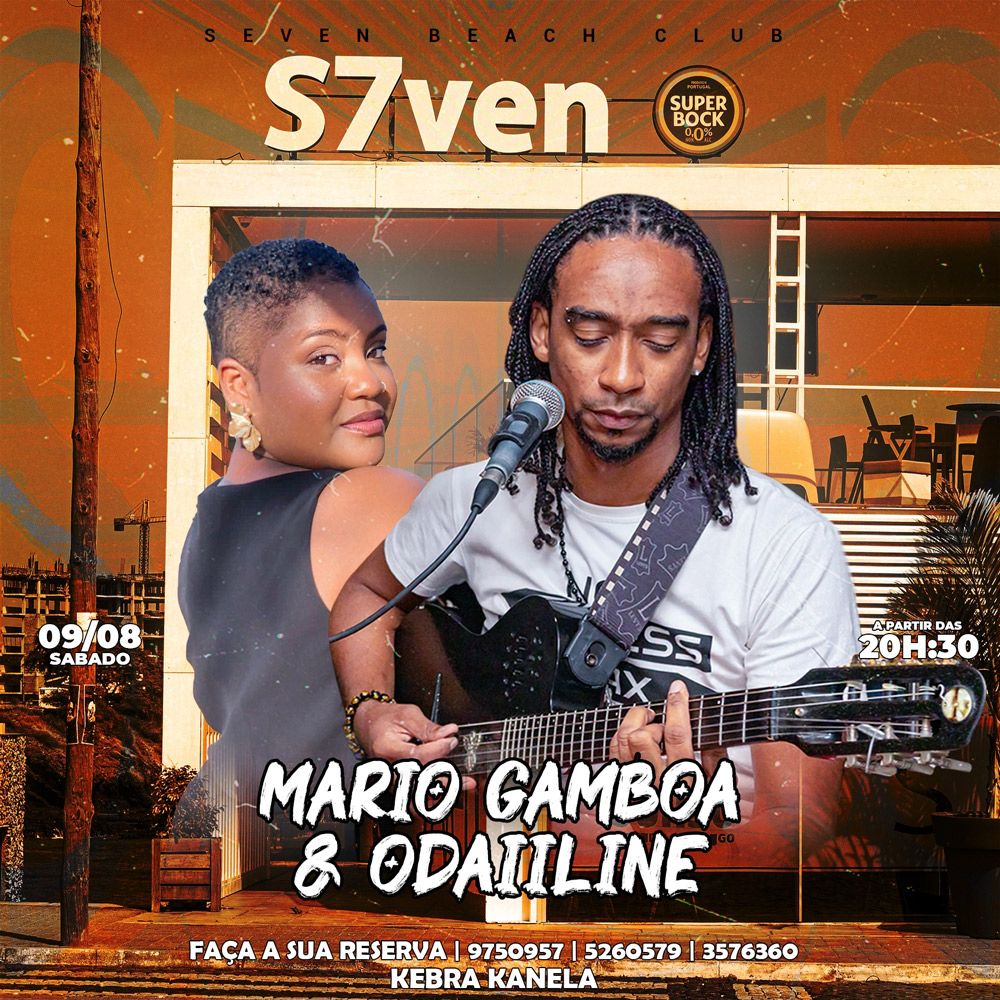Mario Gamboa & Odaiiline, no Seven Beach Club